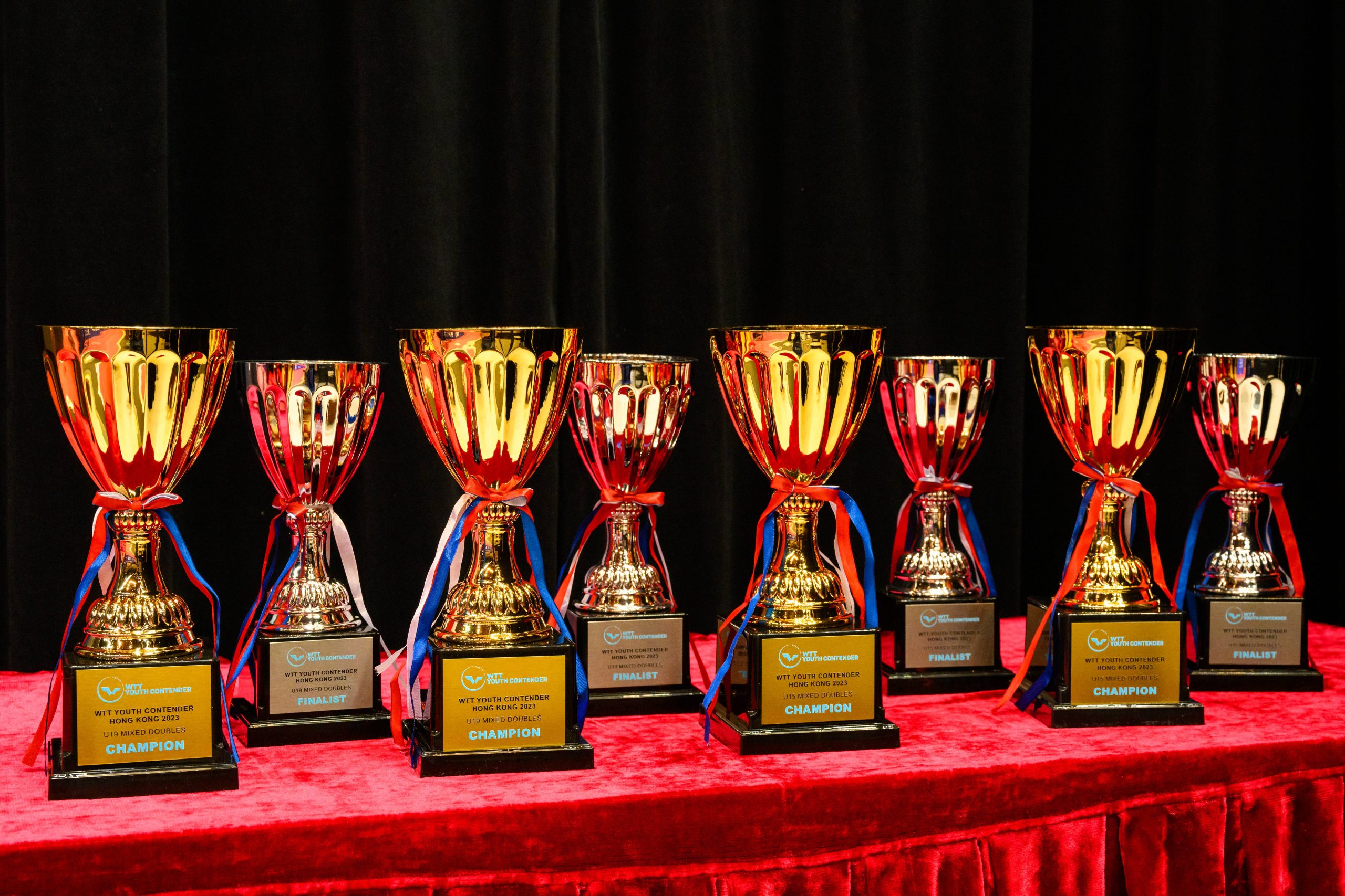 混合雙打 U15/U19 頒獎典禮 - WTT Youth Contender HK