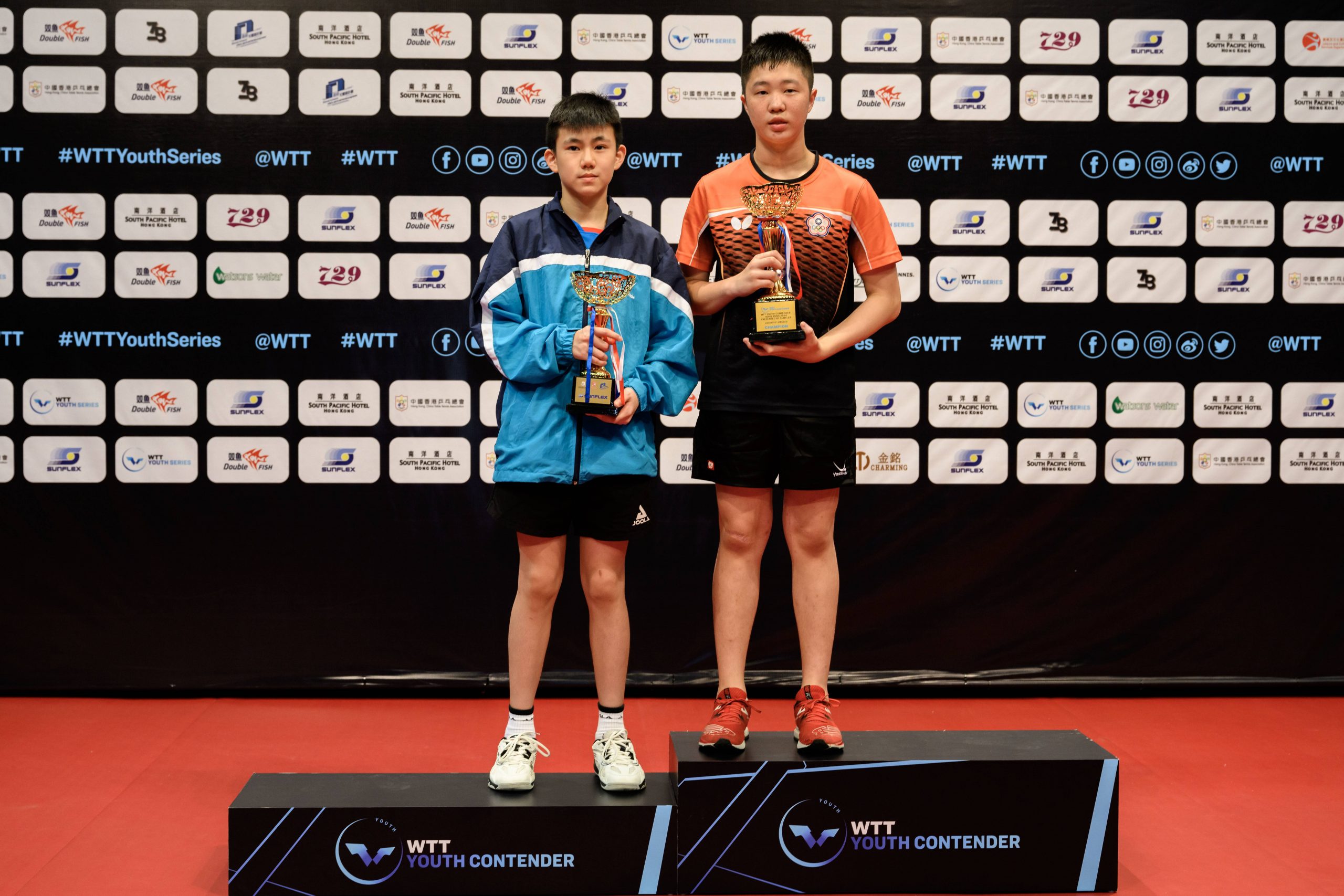 BSU13 & U17 頒獎典禮 Award Ceremony - WTT Youth Contender HK