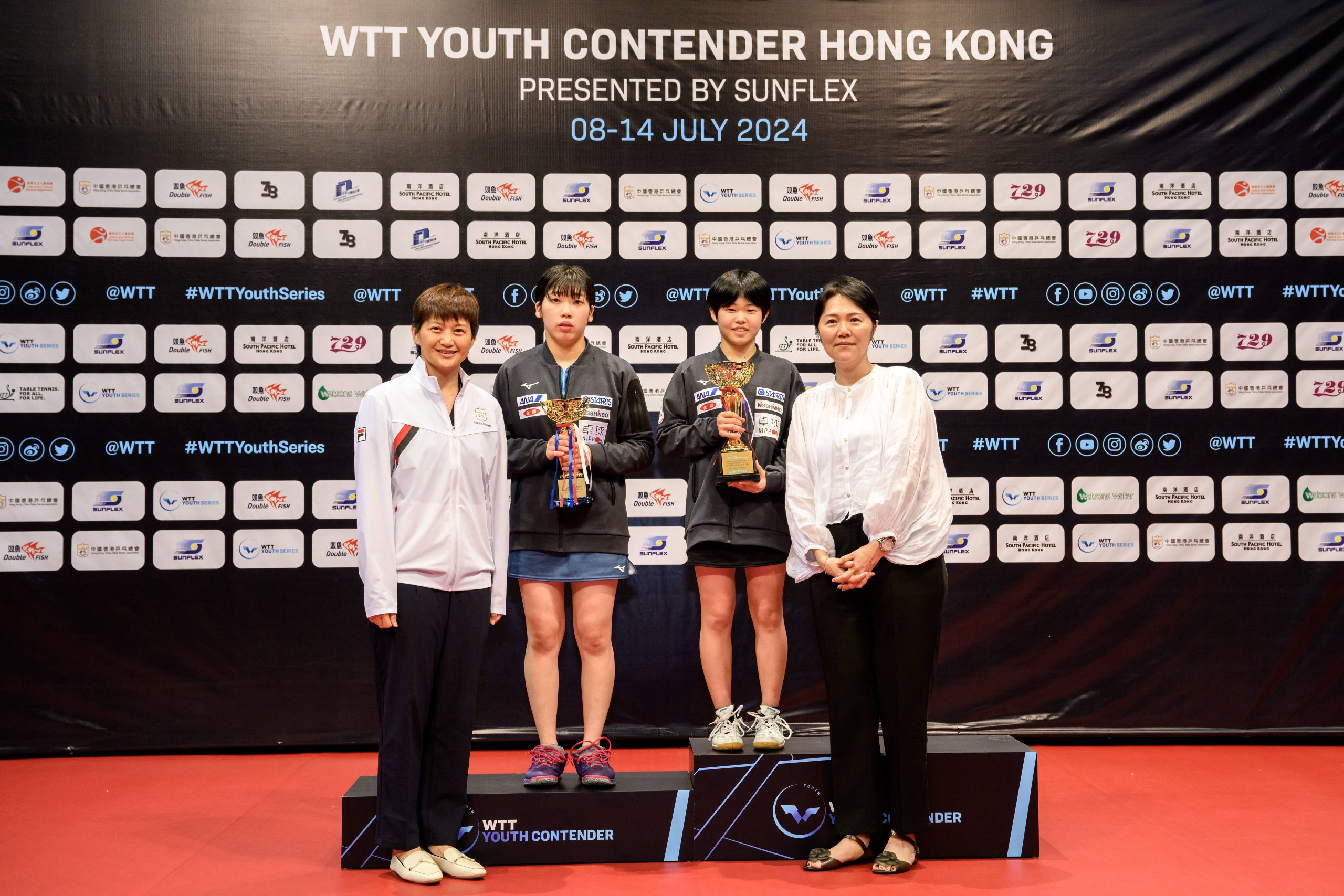 GSU11,15&19 頒獎典禮 Award Ceremony - WTT Youth Contender HK