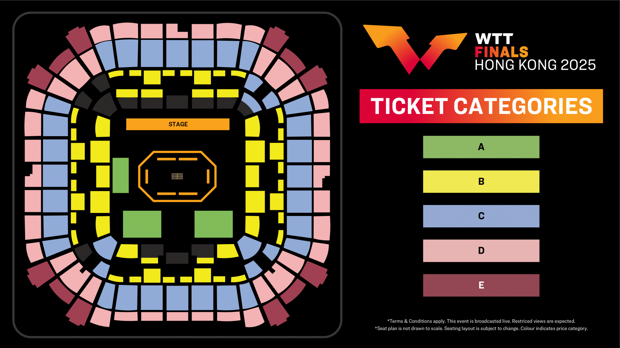 WTT香港總決賽2025售票日期公佈 - WTT Finals Hong Kong 2025