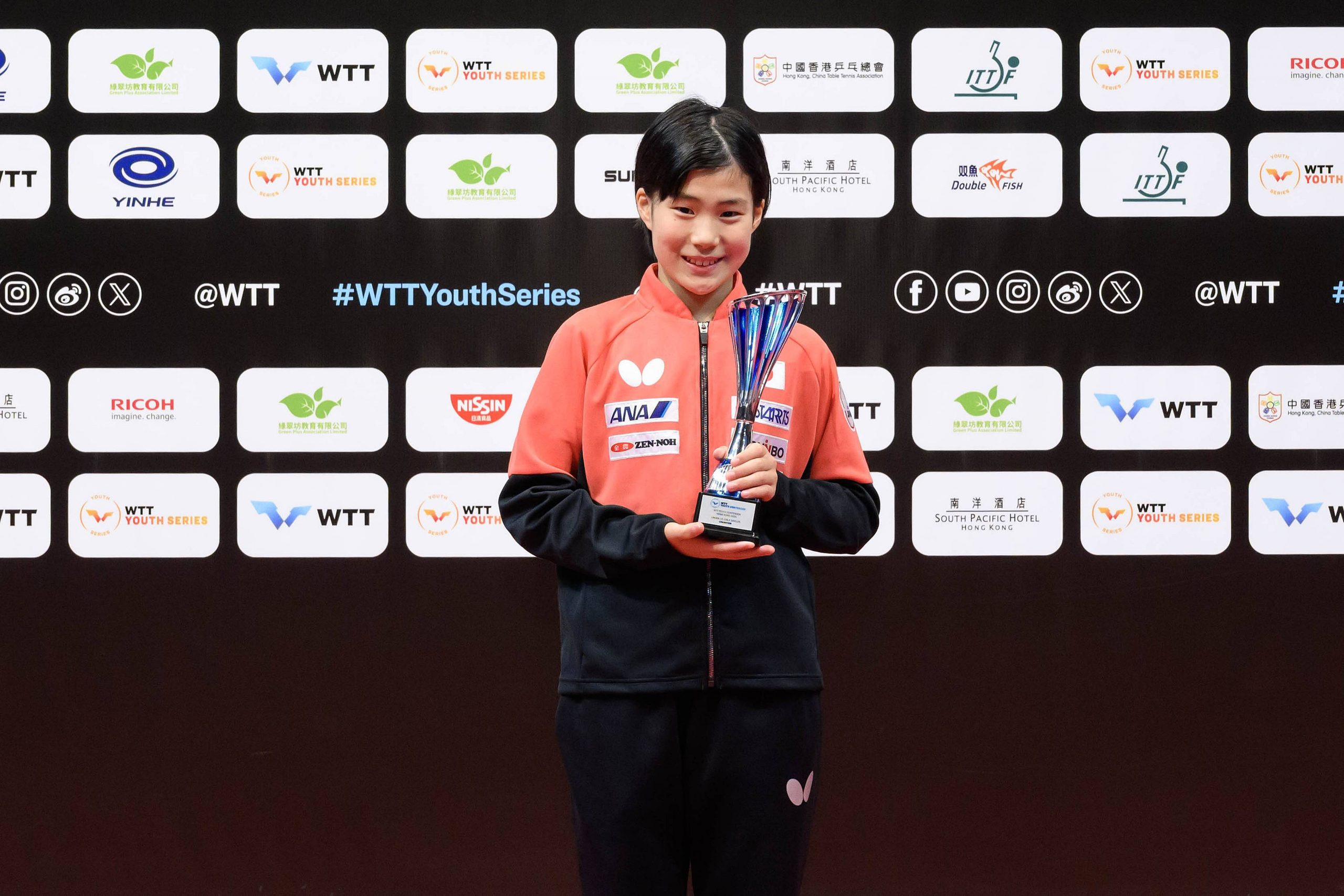 GS-U11, 15 & 19 頒獎典禮 AWARD CEREMONY - WTT Youth Contender HK